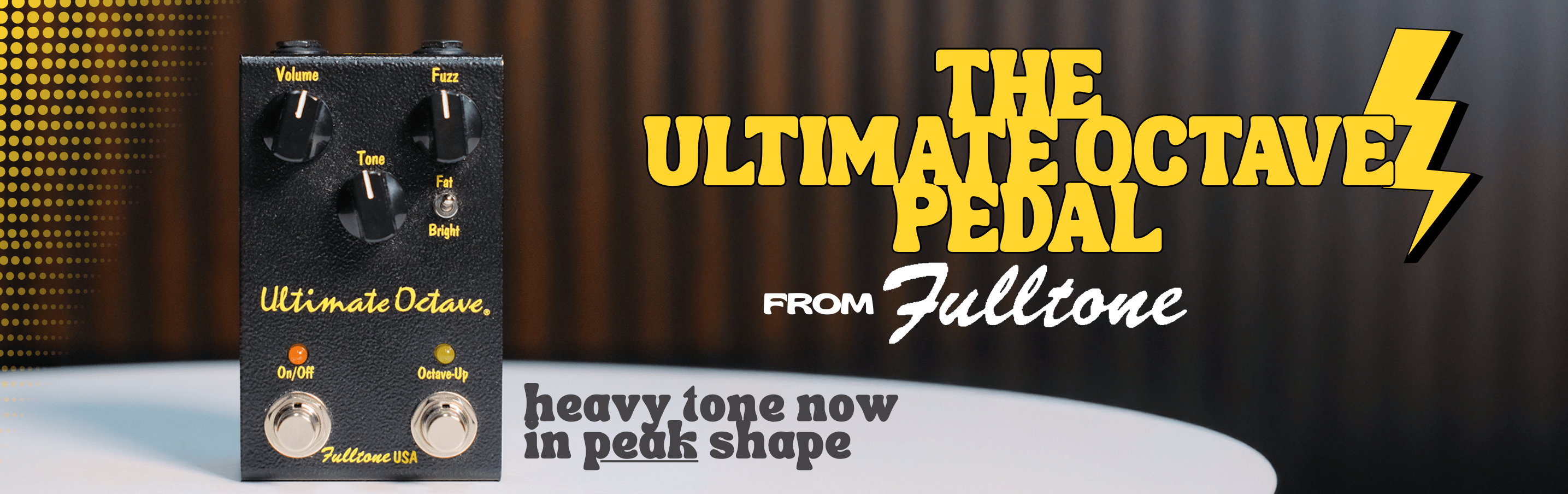 Fulltone Ultimate Octave Fuzz and Octave Pedal New and Improved! - 2026